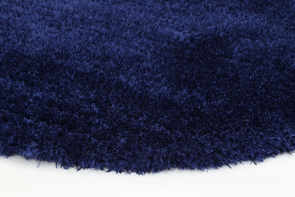 Flokati Super Soft Ultra Thick Navy Shaggy Round Rug – Rug Buy Australia